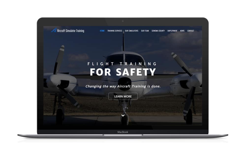 Aircraft Simulator Training - JellyFlea Creative