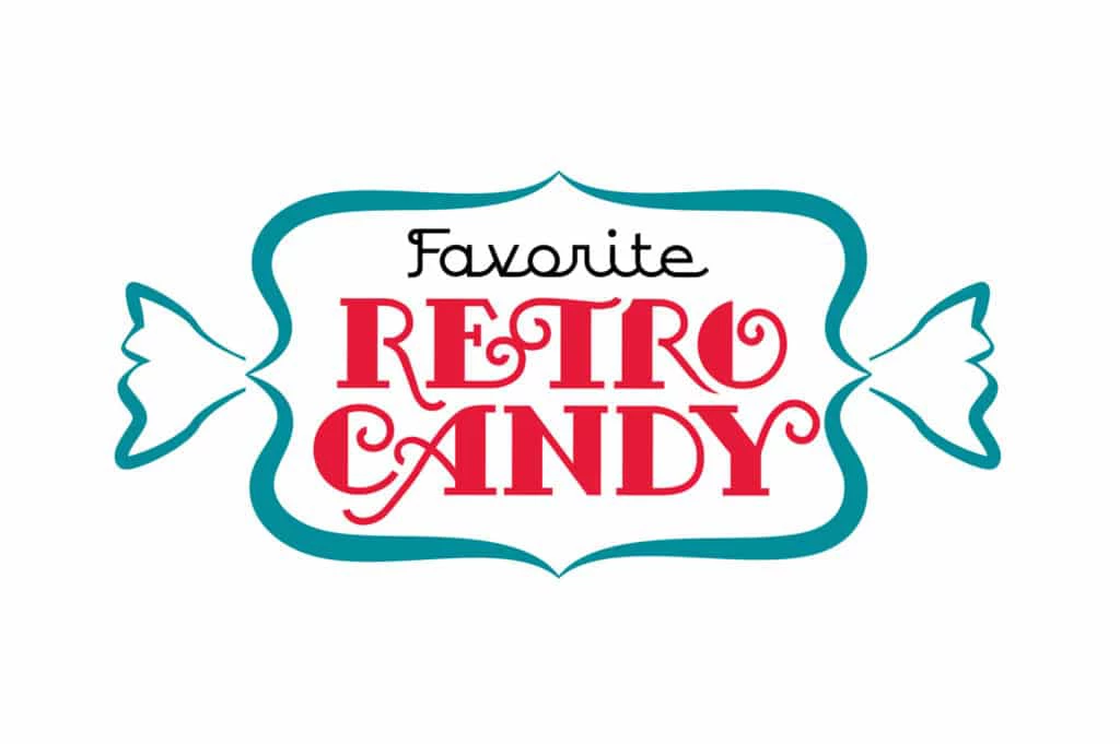 Retro Sweet Logo Branded Sweets Printed With Your Corporate Logo UK